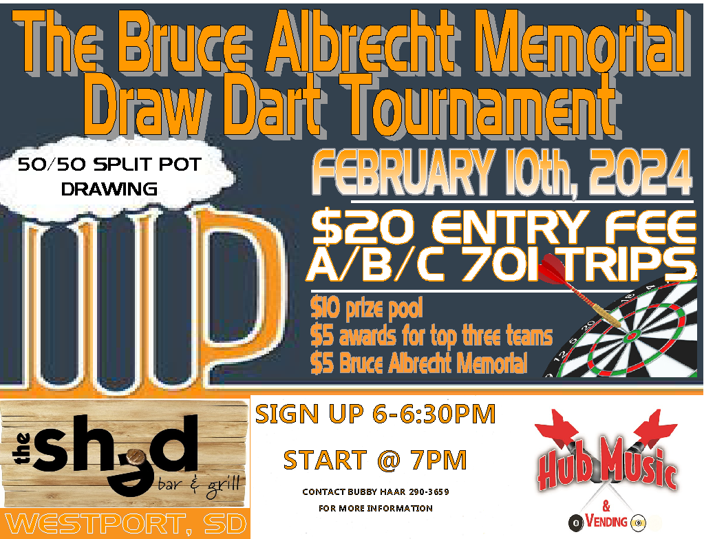 All Tournaments - Dart League | Hub Music & Vending